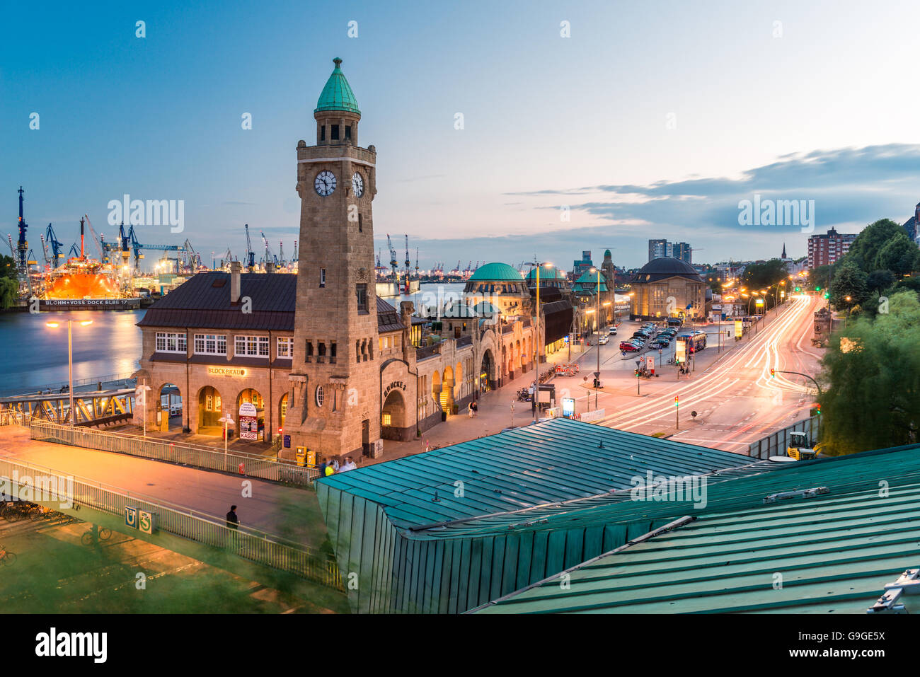 Hamburg Harbor, Germany Stock Photo - Alamy