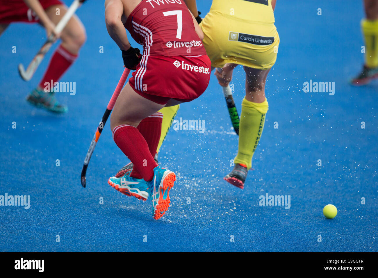 Investec Women's Hockey Champion's Trophy London June 2016. Georgie ...