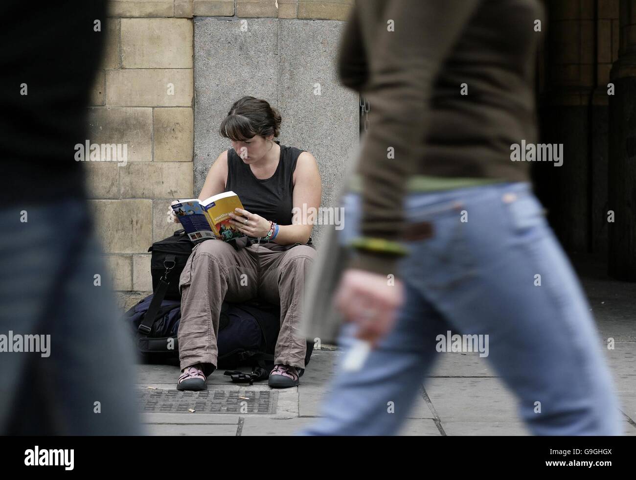 Bridemaid-to-be Barbara Haddrill, 28, at Marylebone Station in London ...