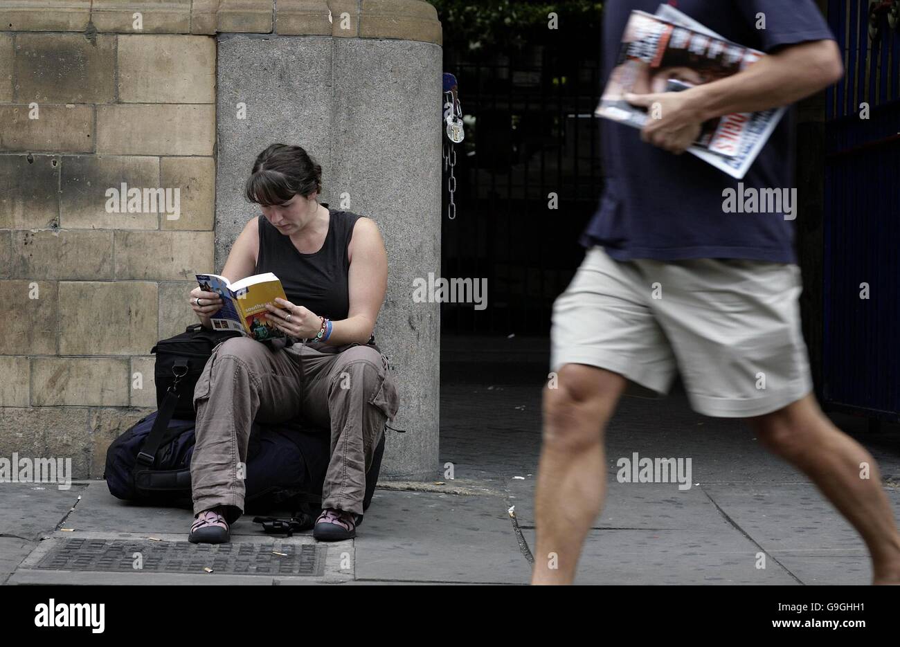 Bridemaid-to-be Barbara Haddrill, 28, at Marylebone Station in London ...