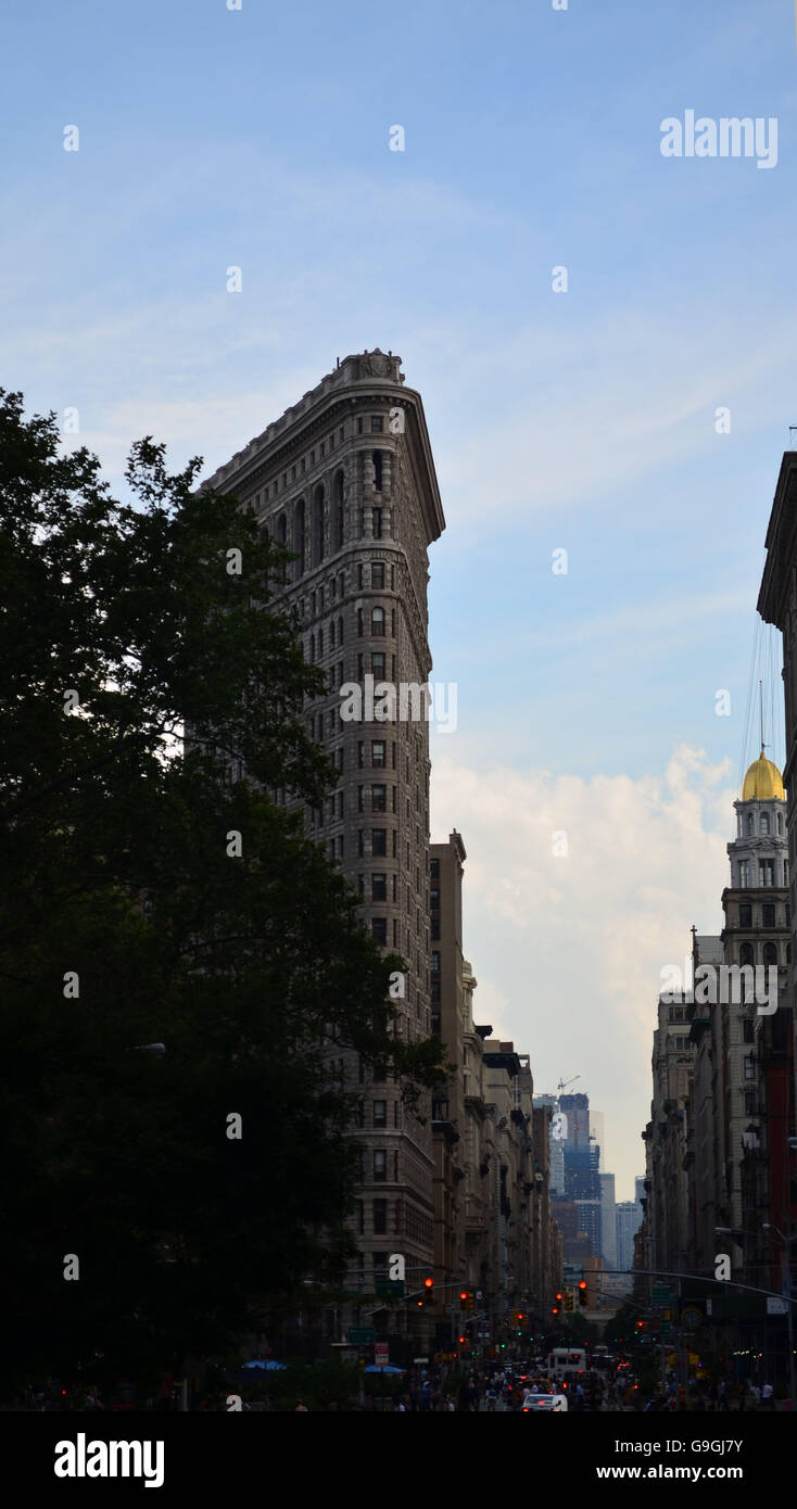 The Flat Iron Building Stock Photo - Alamy