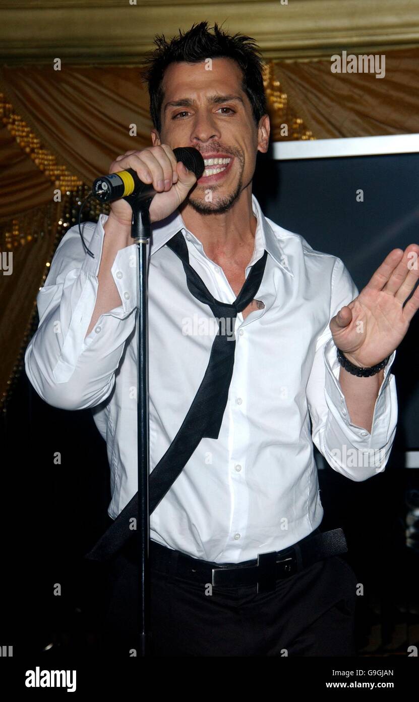 Danny Wood of Upper Street, the group created for MTV's 'Totally ...