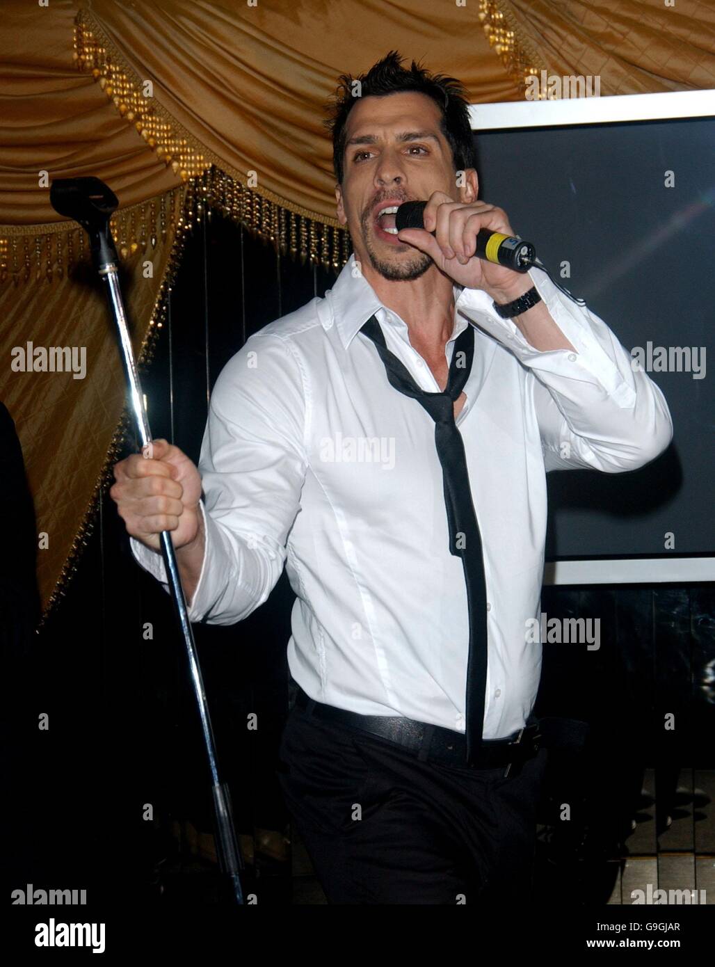 Danny Wood of Upper Street, the group created for MTV's 'Totally ...