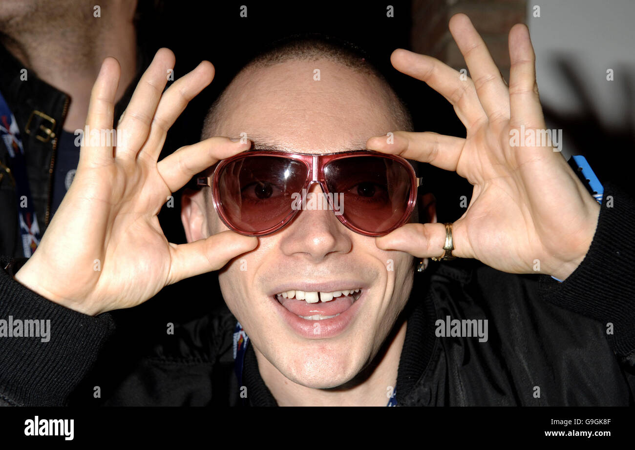 Rapper Killa Kela watching the Red Bull X Fighters Motocross Freestyle ...