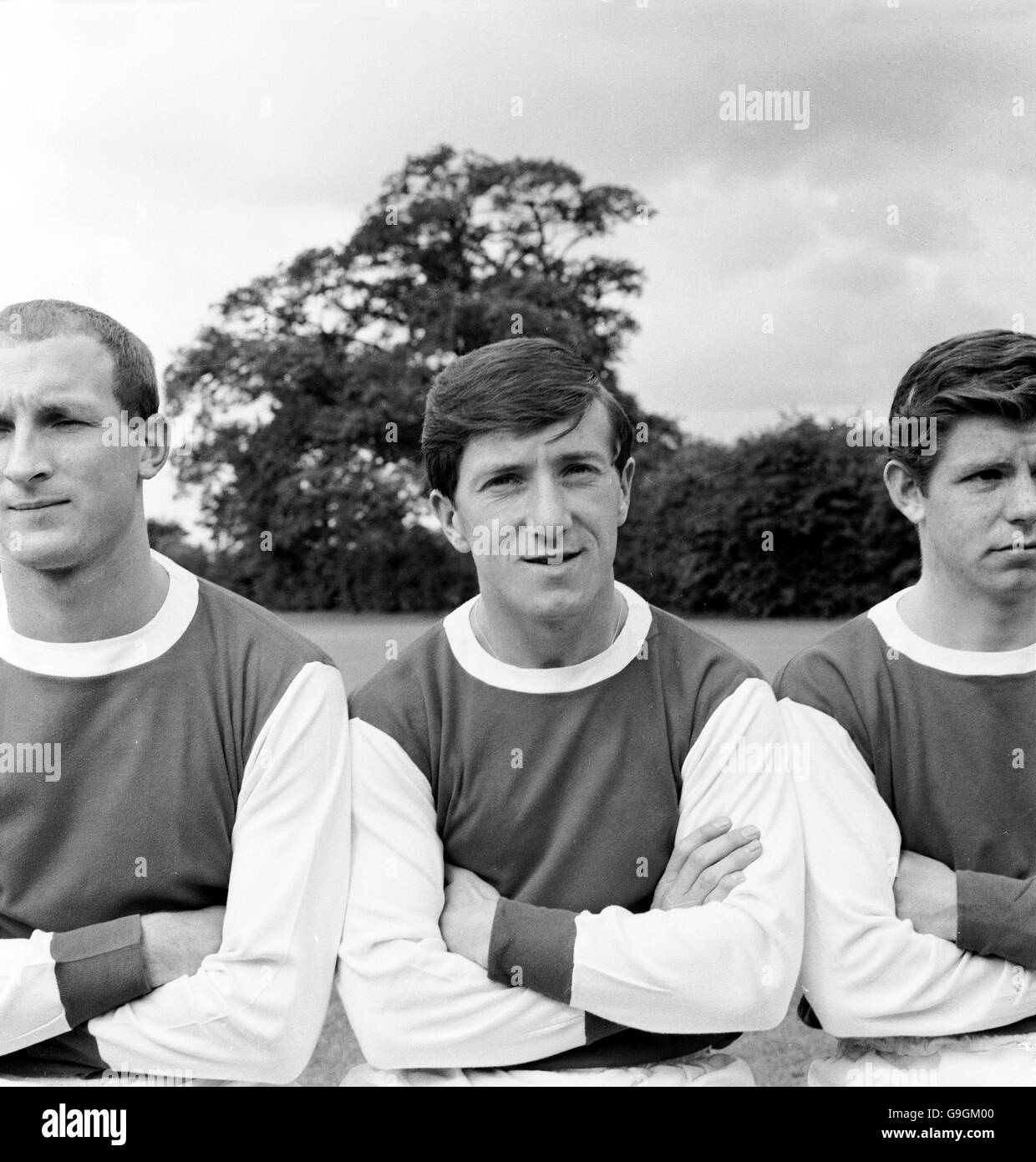 George armstrong arsenal Black and White Stock Photos & Images - Alamy