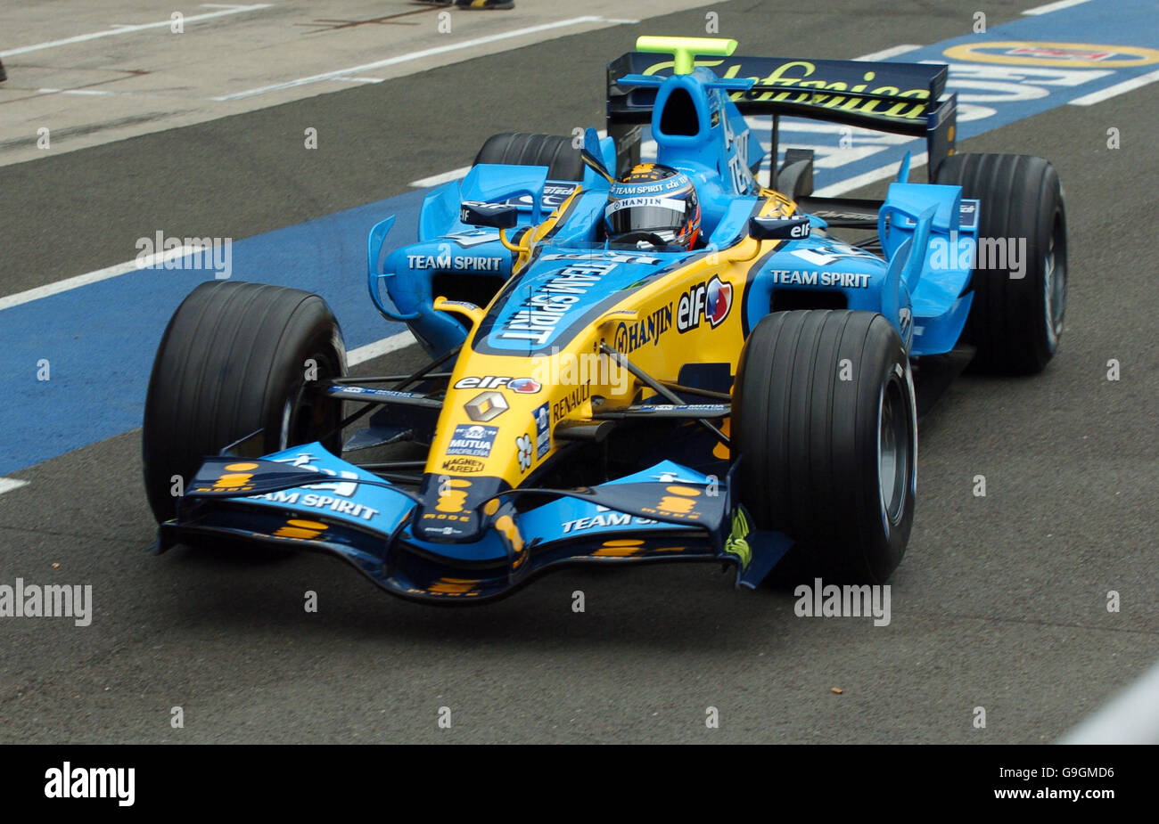 Formula One - Testing - Silverstone Stock Photo - Alamy