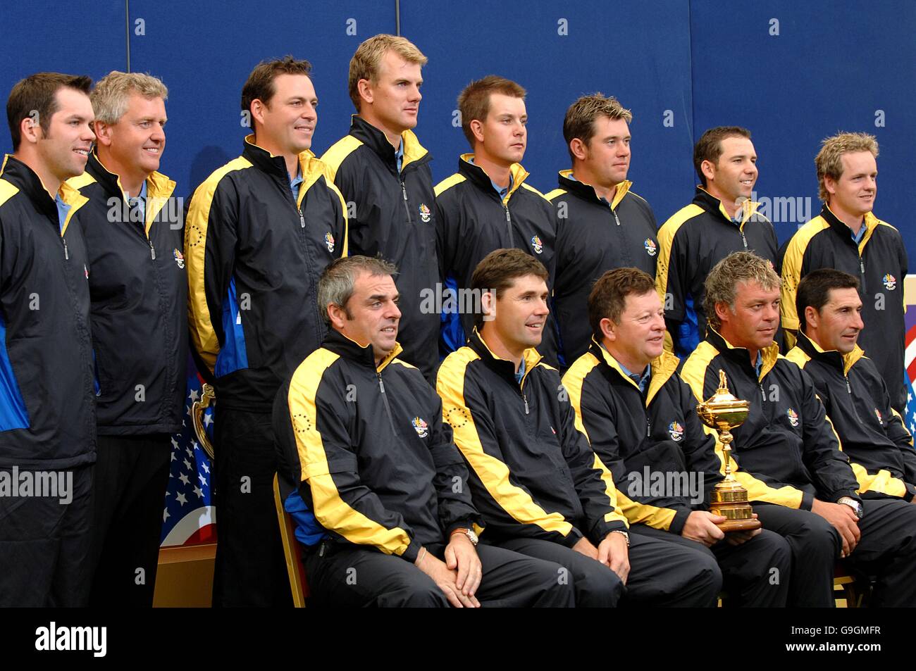 Golf - 36th Ryder Cup - Practice - The K Club. The Europe team group ...