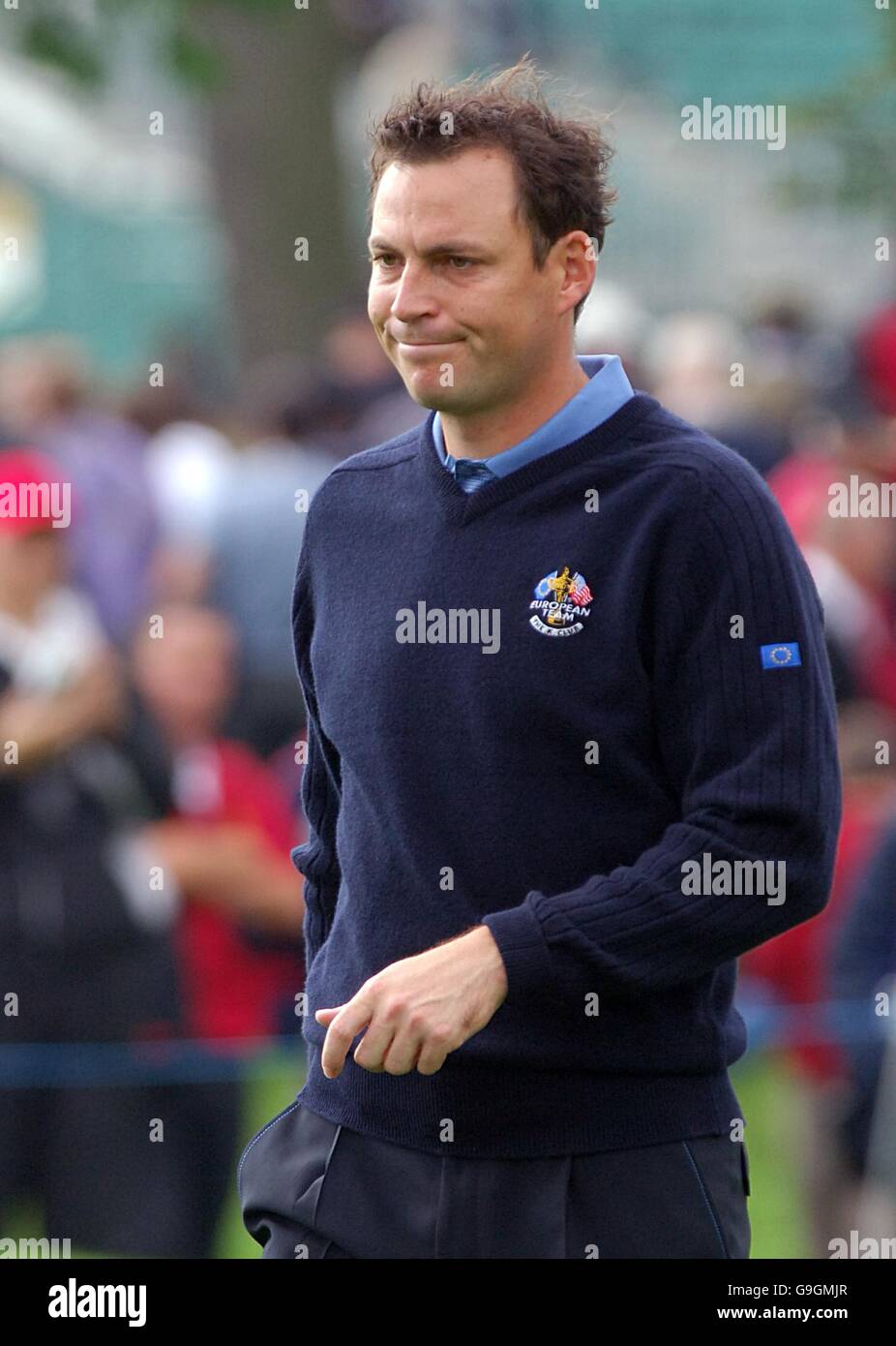 Golf - 36th Ryder Cup - Practice - The K Club. David Howell, Europe ...