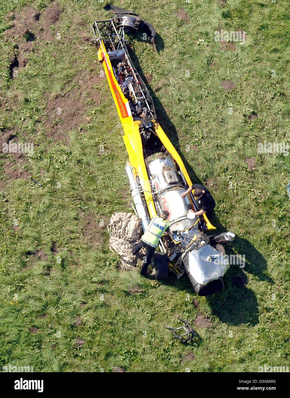 Top Gear's Hammond injured in filming accident Stock Photo - Alamy