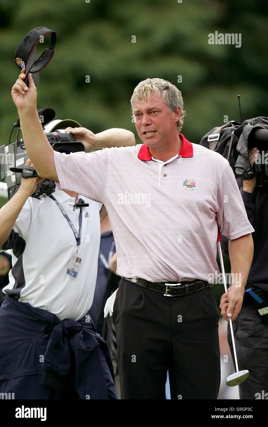 Golf - 36th Ryder Cup - Day Three - The K Club. An emotional Darren ...