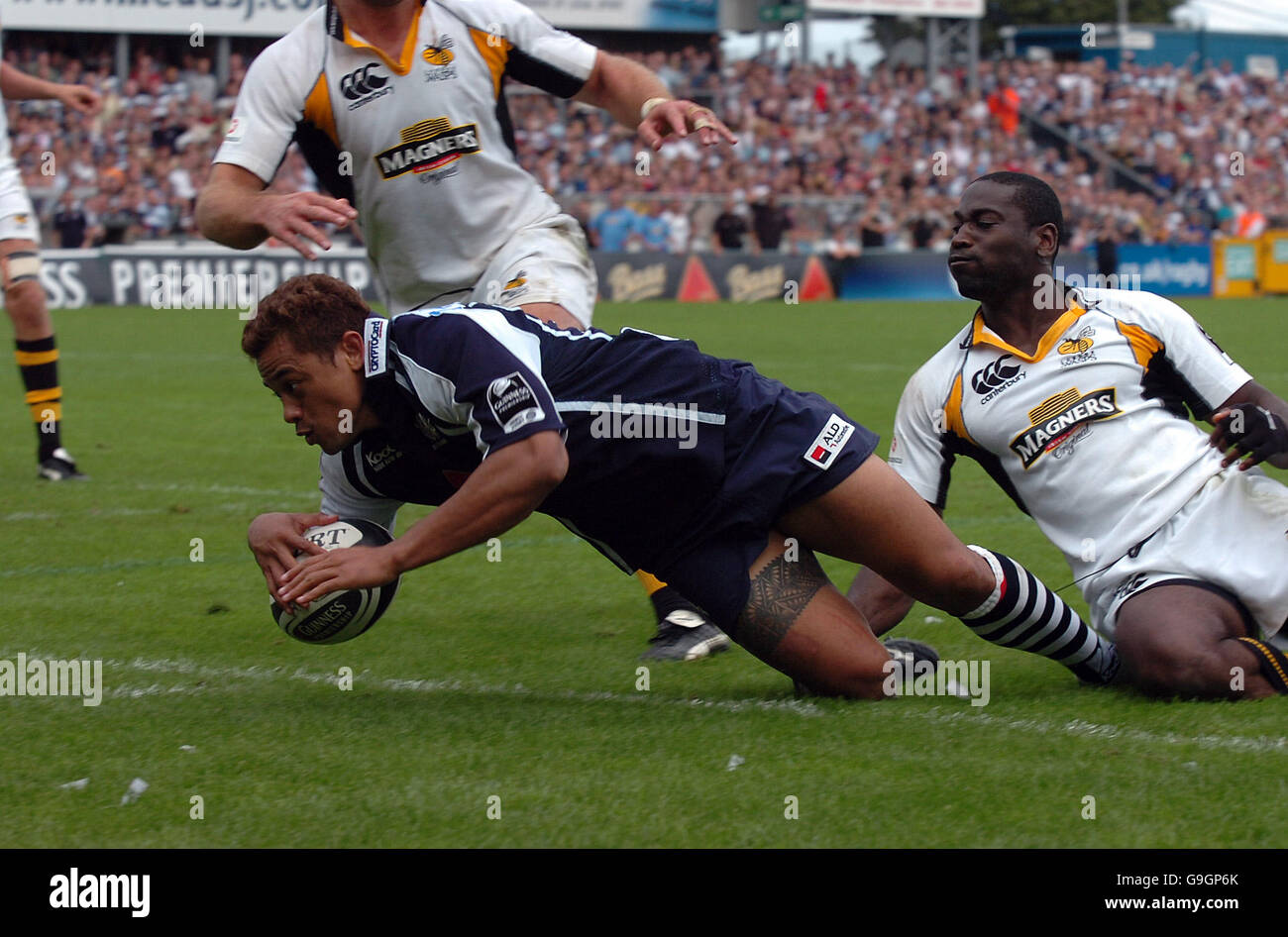 Rugby union guinness premiership bristol v london wasps memorial ...