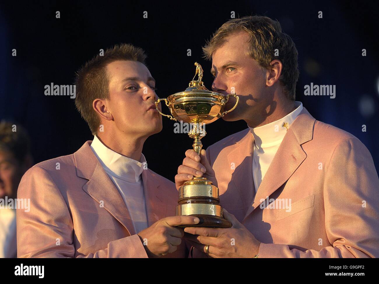 Henrik stenson and trophy hi-res stock photography and images - Alamy