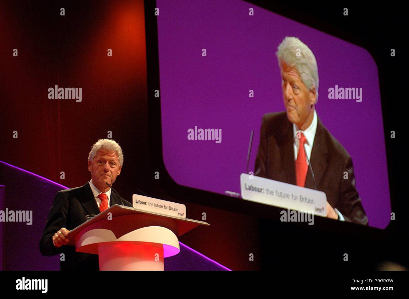 President bill clinton hi-res stock photography and images - Alamy