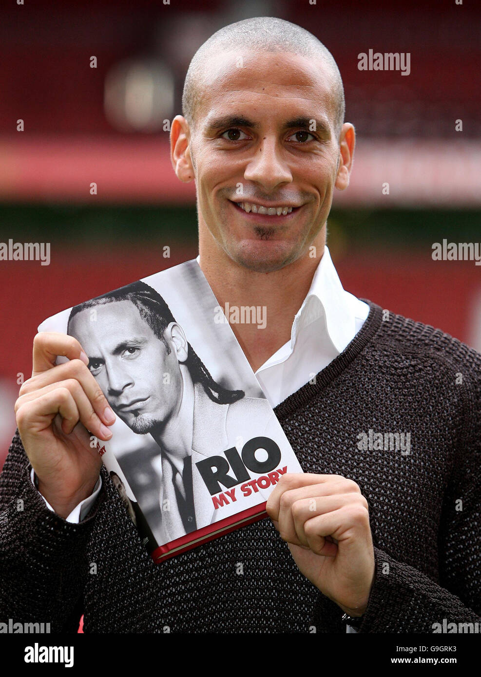 Soccer - Rio Ferdinand book launch - Manchester Stock Photo - Alamy