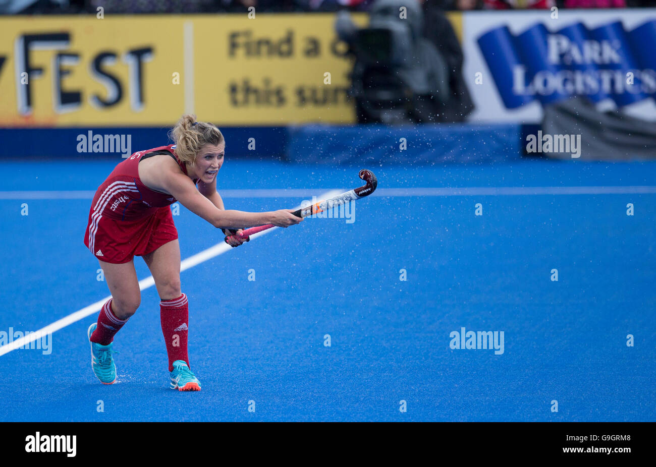 Investec Women's Hockey Champion's Trophy London June 2016. Georgie ...
