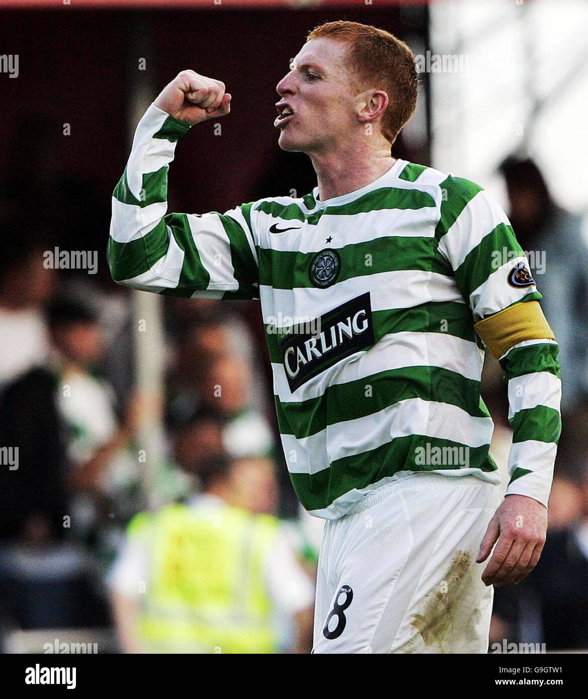 Soccer - Bank of Scotland Premier League - Falkirk v Celtic. Celtic's ...