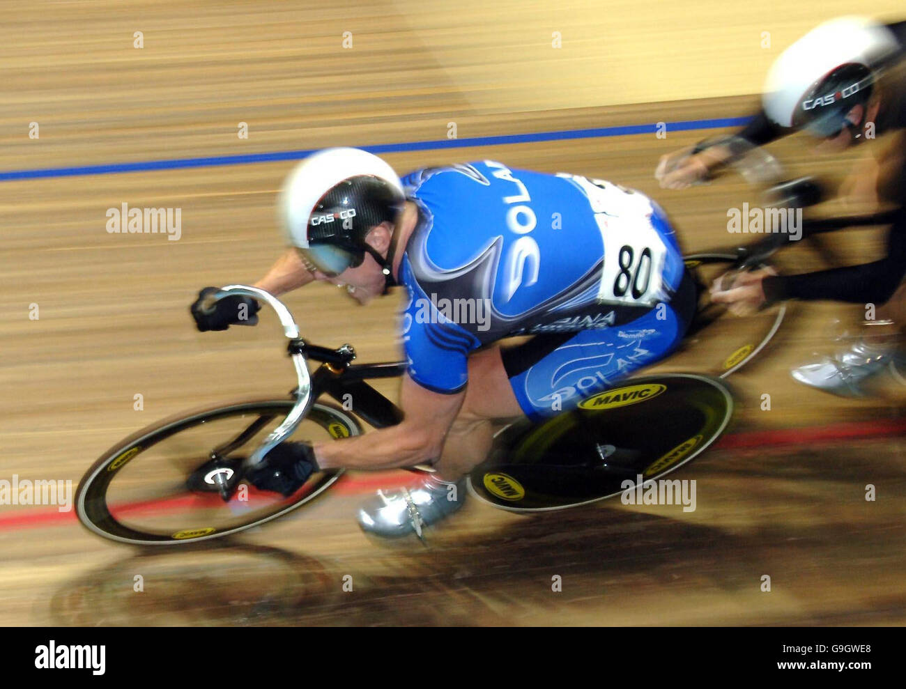 Craig MacLean during the Open Sprint Championship semi finals at the ...