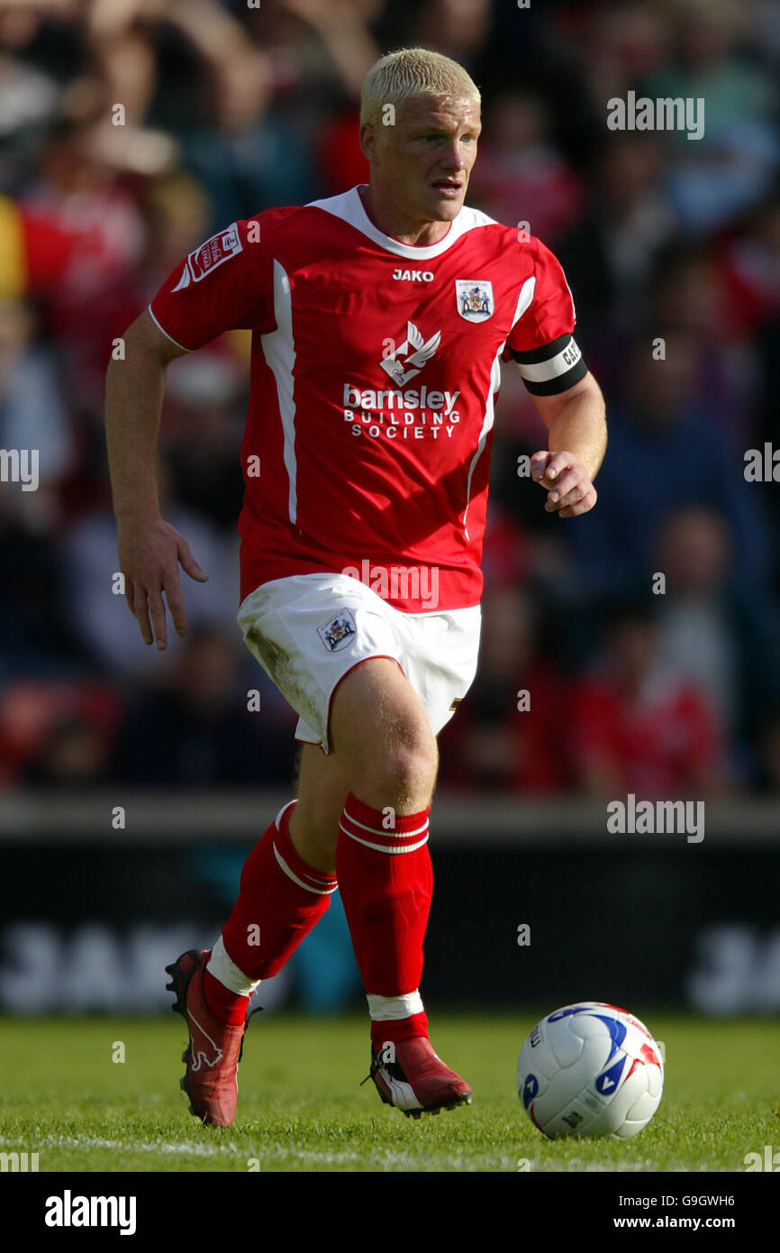 Soccer coca cola championship match barnsley v luton oakwell ground hi ...