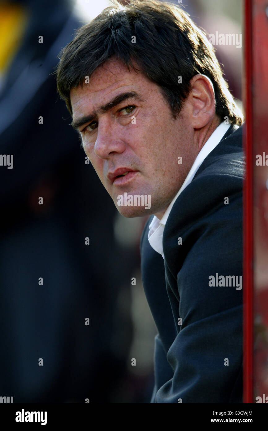 Soccer coca cola championship match barnsley v luton oakwell ground hi ...