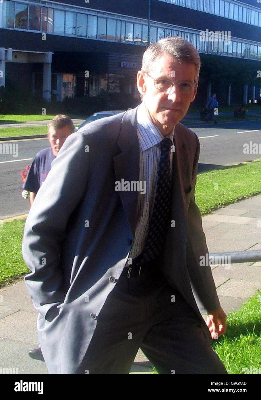 Who today appeared at newton aycliffe magistrates court hi-res stock ...