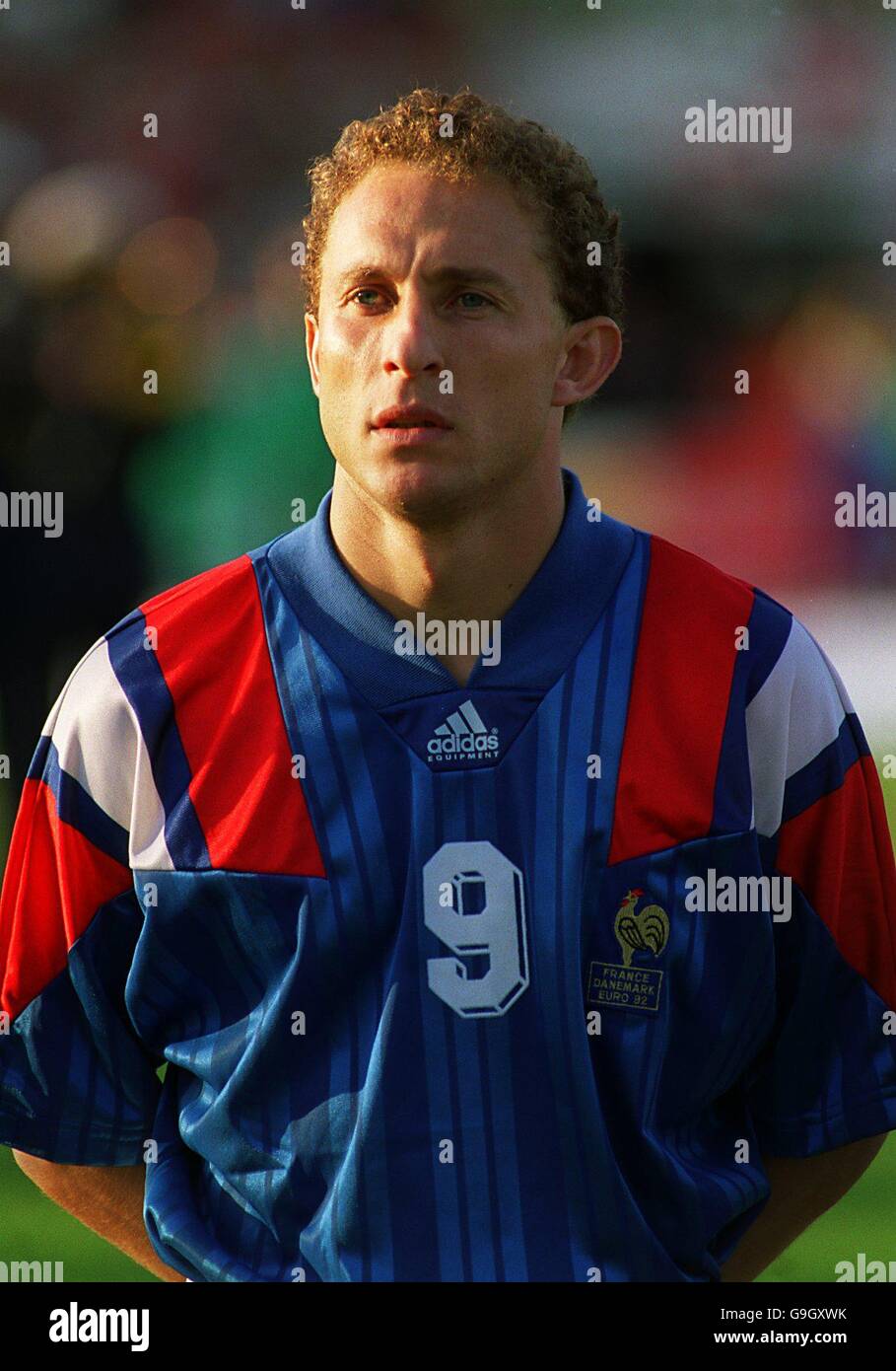 EUROPEAN CHAMPIONSHIPS SOCCER SEMI-FINAL. JEAN-PIERRE PAPIN, FRANCE ...