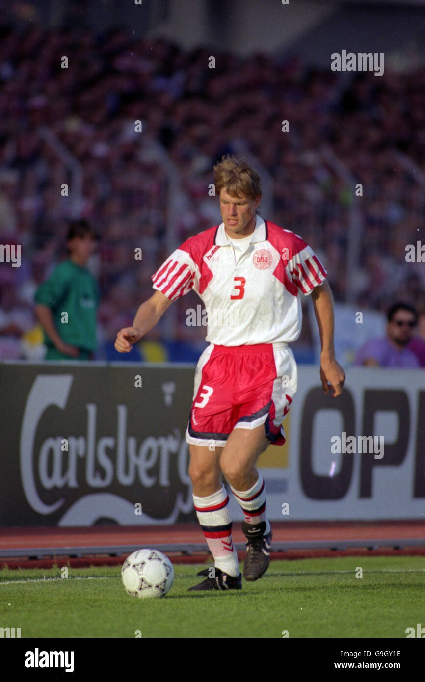 EUROPEAN CHAMPIONSHIPS SOCCER SEMI-FINAL. KENT NIELSEN, DENMARK FRANCE ...
