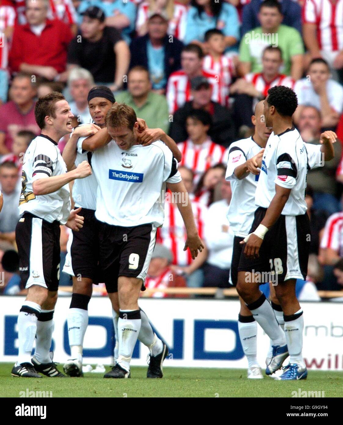 Deby football stadium hi-res stock photography and images - Alamy