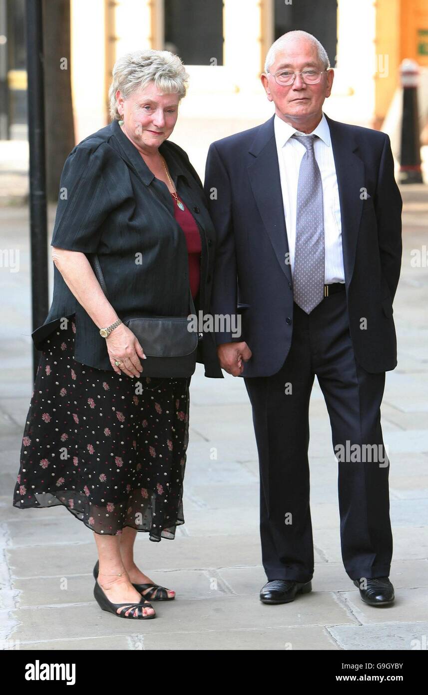 Ann Ming, mother of murdered Julie Hogg, with her husband Charlie after ...