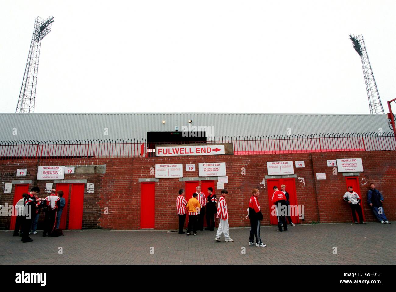 Roker park fans hi-res stock photography and images - Alamy