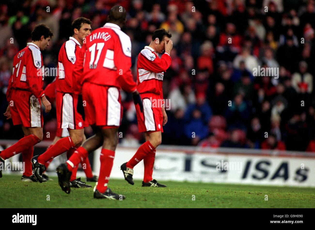 Soccer - FA Carling Premiership - Middlesbrough v Coventry City Stock ...
