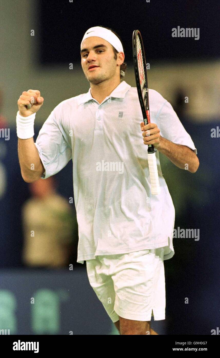 Tennis - Hopman Cup - Perth - Group A - Switzerland v Thailand Stock ...