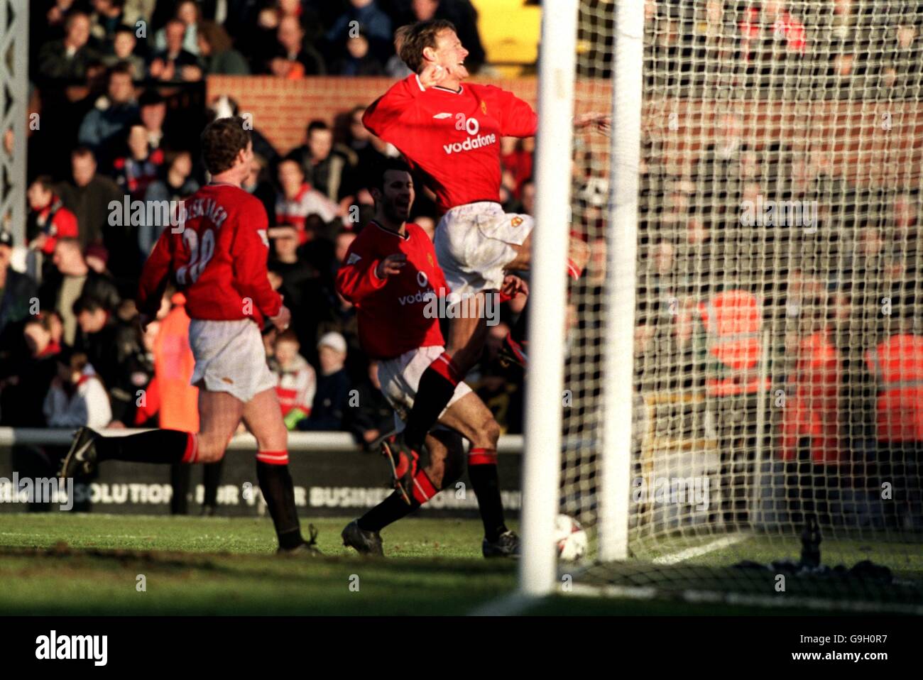 Soccer - AXA FA Cup - Third Round - Fulham v Manchester United Stock ...