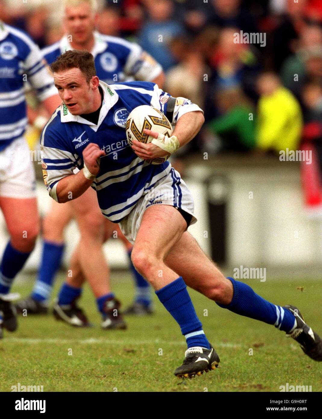 Rugby League - St. Helens v Halifax. Daryl Cardiss, Halifax Stock Photo ...