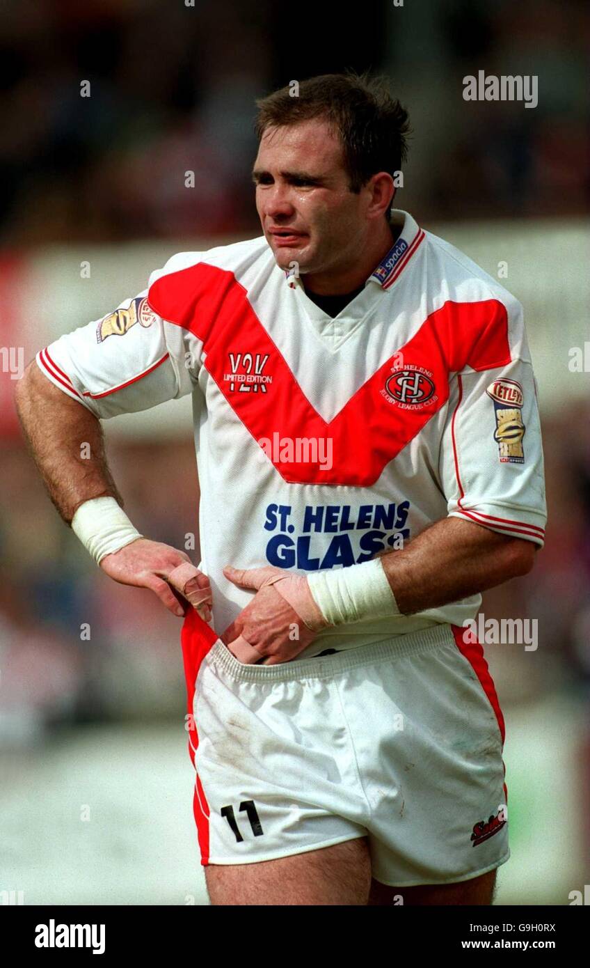 Rugby League - St. Helens v Halifax Stock Photo - Alamy