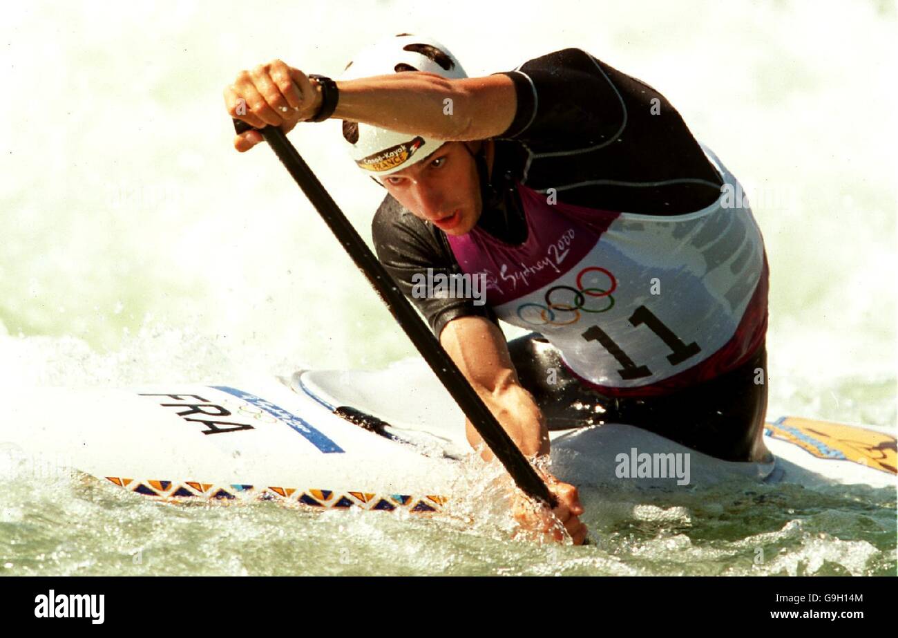 Canoeing - Sydney 2000 Olympic Games - Men's C1 Slalom Final. Tony ...