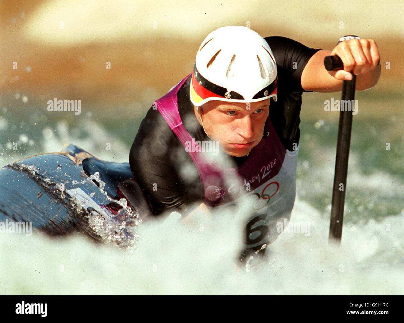 Canoeing - Sydney 2000 Olympic Games - Men's C1 Slalom Final. Stefan ...