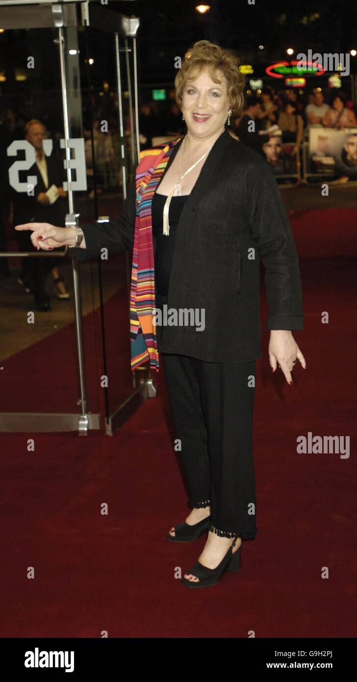 Pam Ferris arrives for the UK Premiere of Children of Men, at the Odeon ...