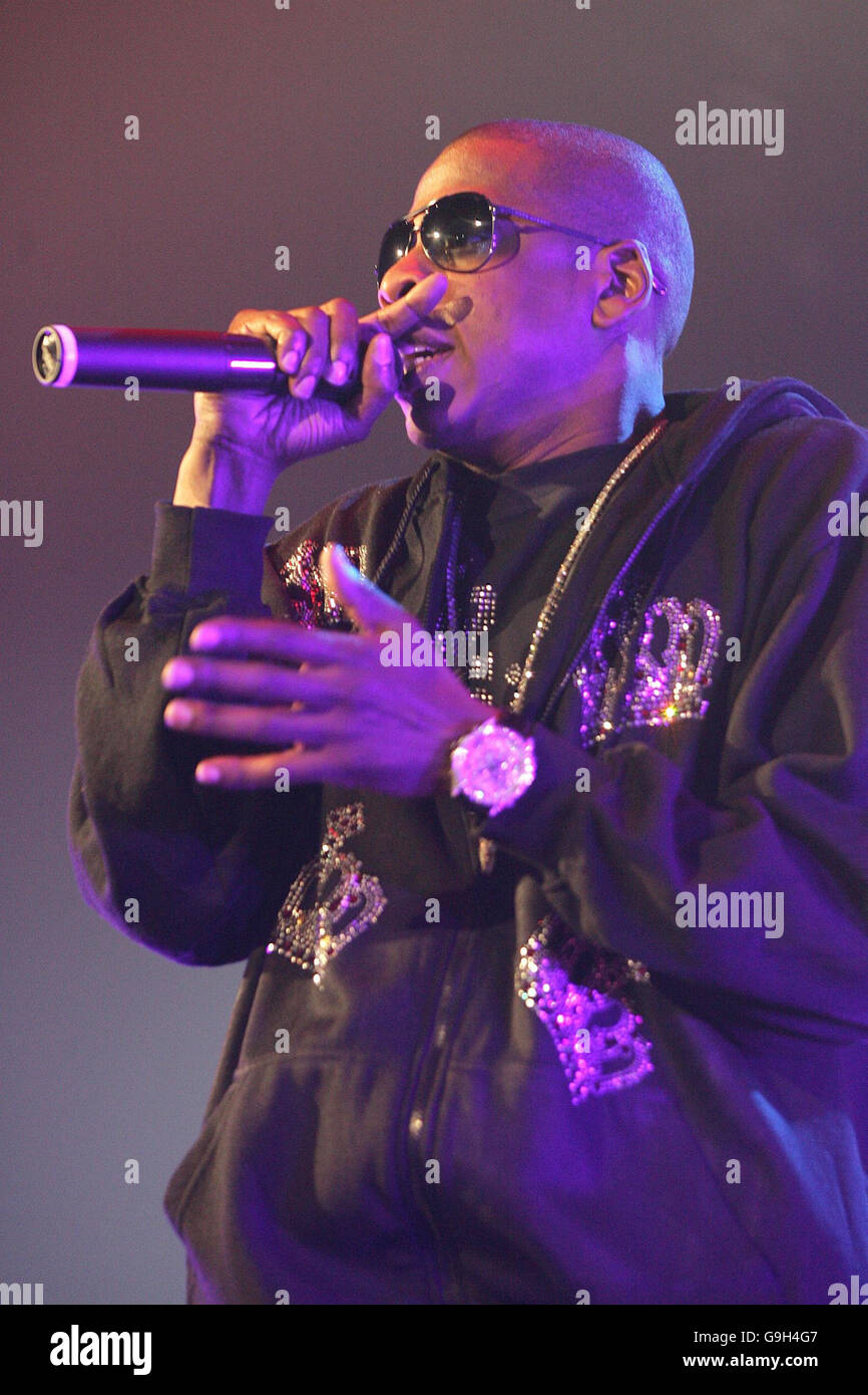 Jay-Z in concert at Wembley Arena - London Stock Photo - Alamy