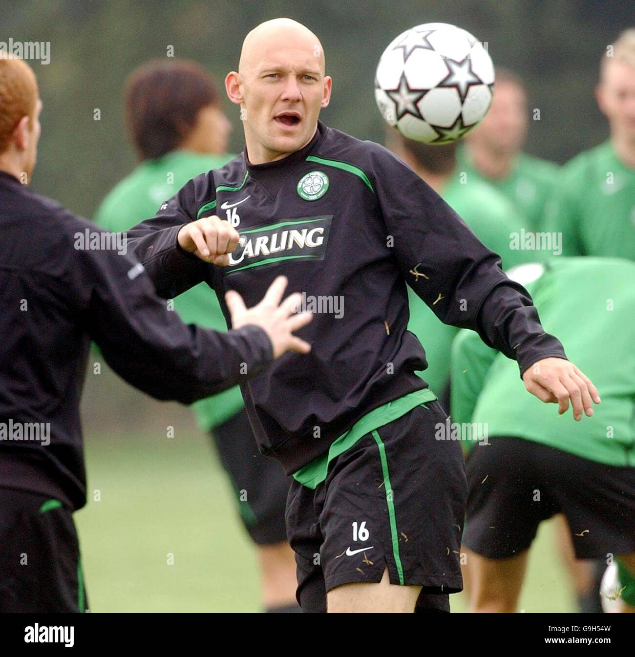 Soccer - Celtic training - Barrowfield training ground. Celtic's Thomas ...