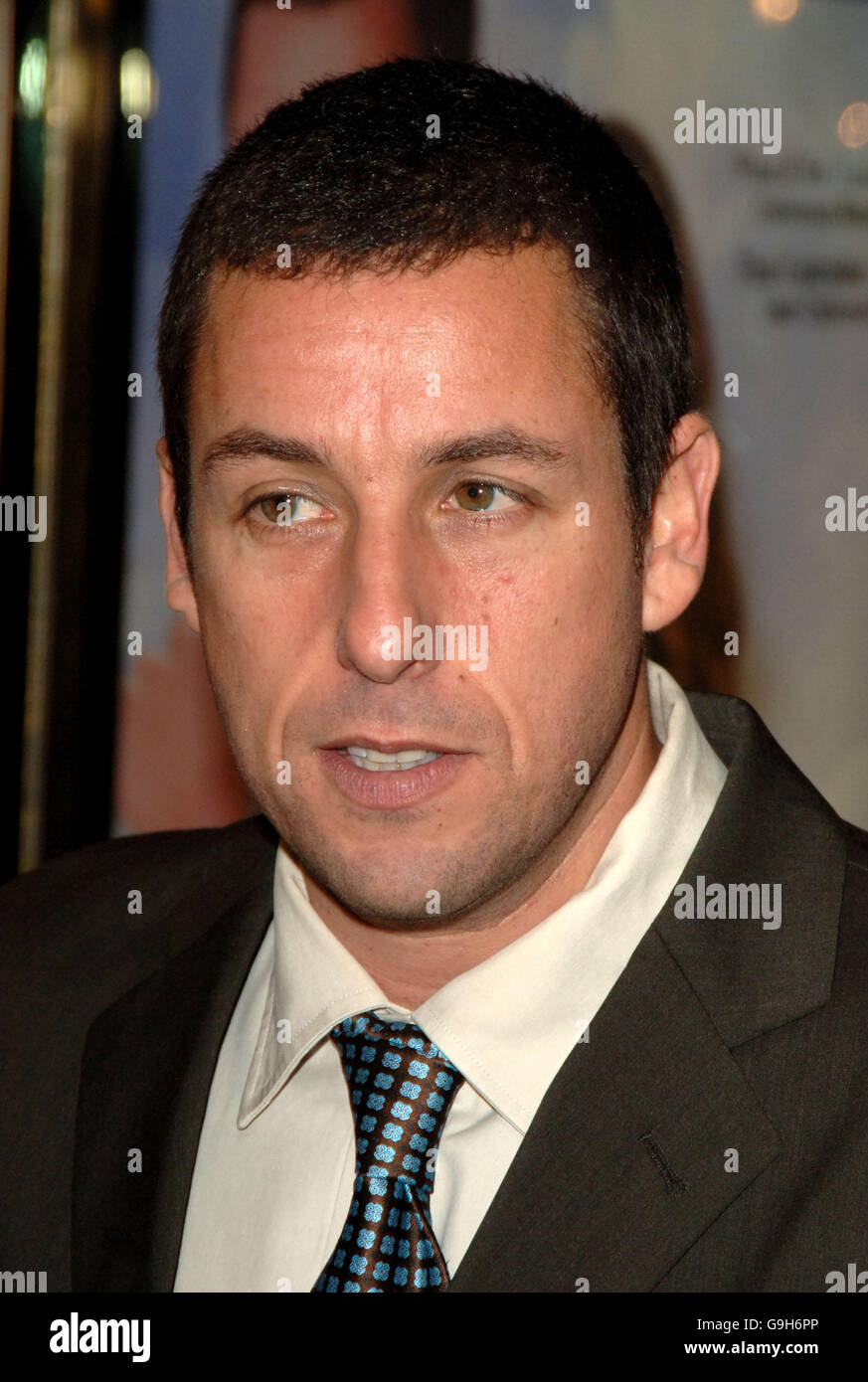 Adam sandler attending the UK premiere of Click at the Empire Cinema ...