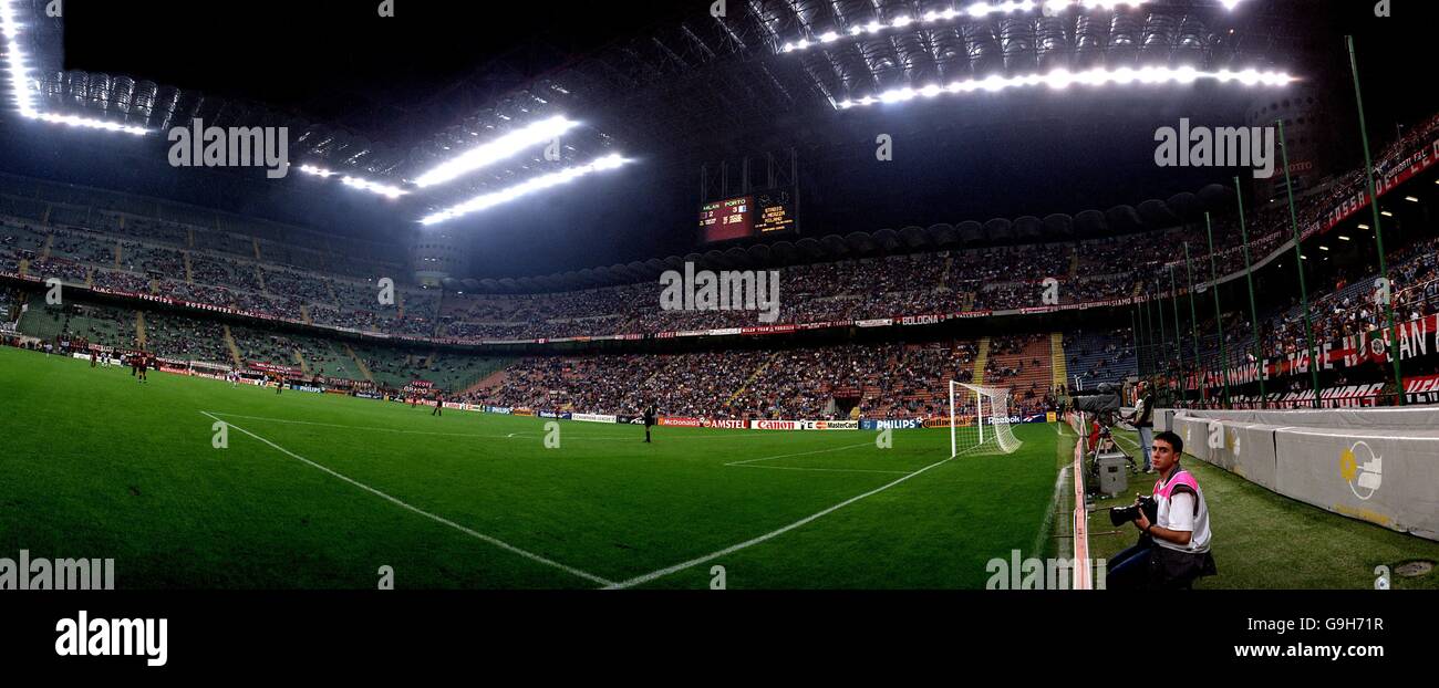 General view of the San Siro Stadium, home of AC Milan Stock Photo - Alamy