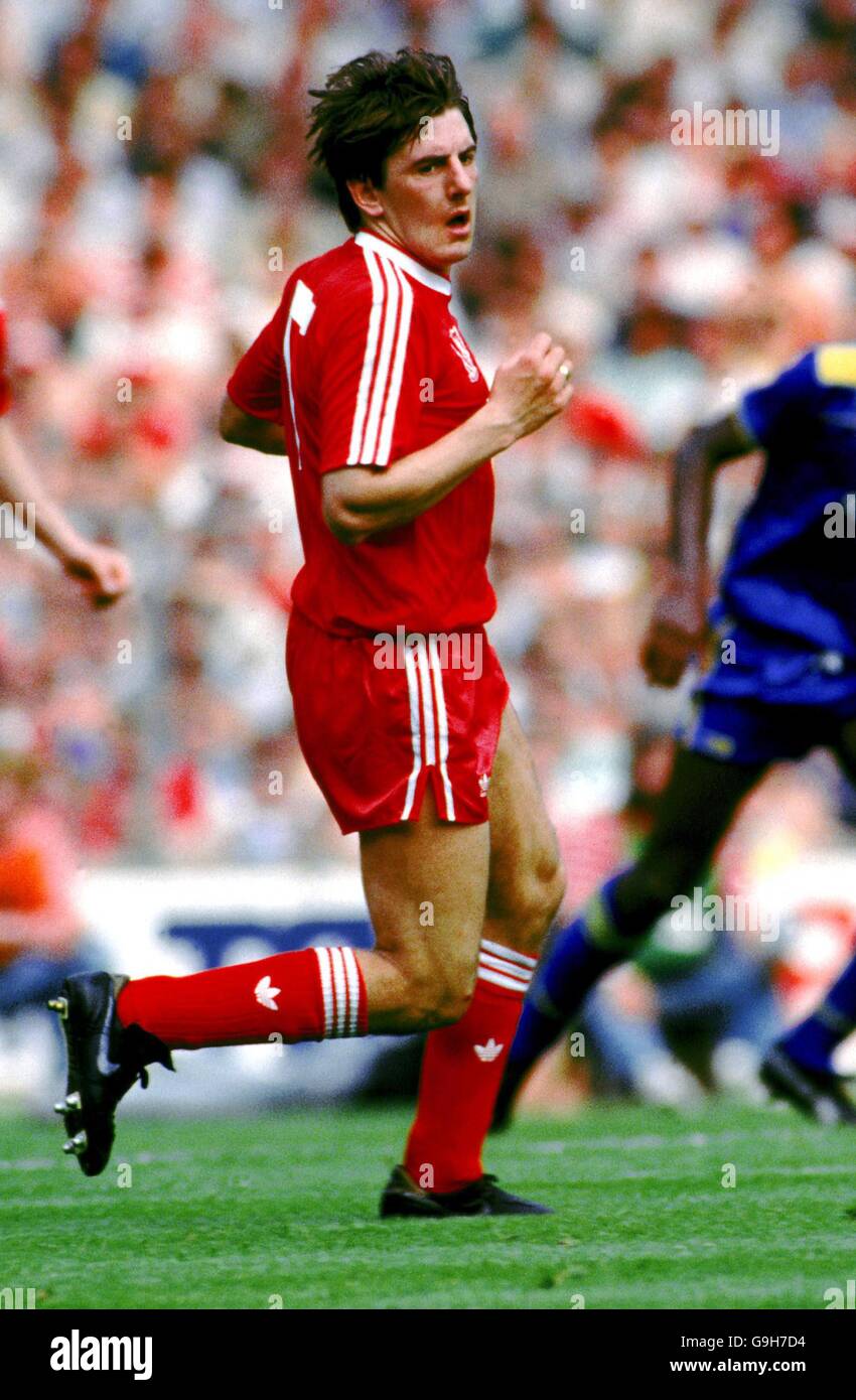 Soccer - FA Cup Final - Liverpool v Wimbledon. Peter Beardsley ...