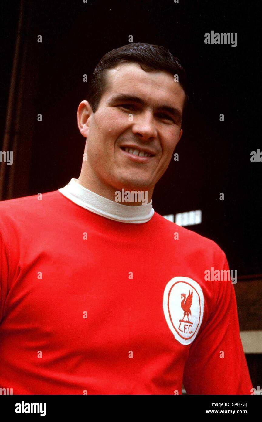 Soccer - Liverpool. Ron Yeats, Liverpool Stock Photo - Alamy