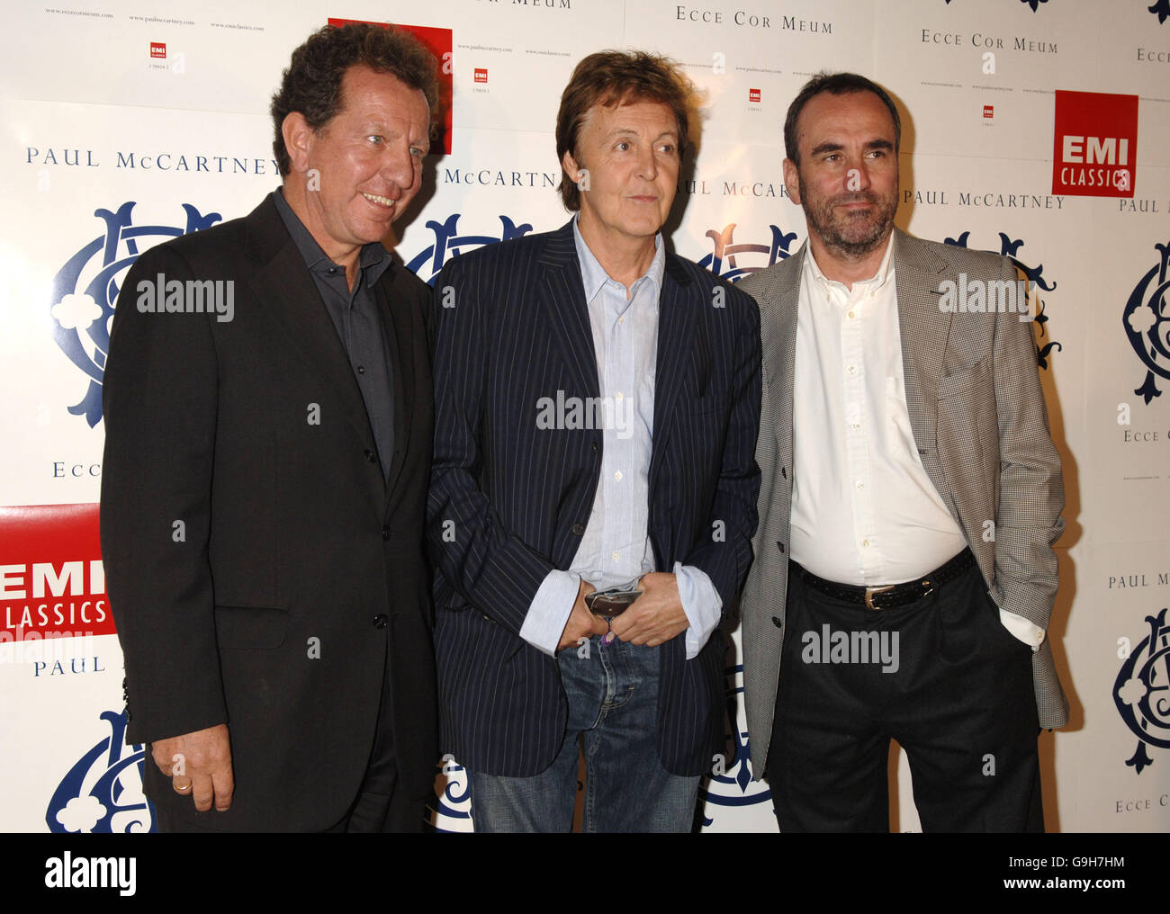 Sir Paul McCartney launches classical album Ecce Cor Meum Stock Photo ...