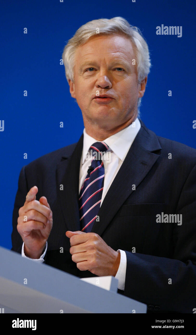 Conservative Party Conference Stock Photo - Alamy