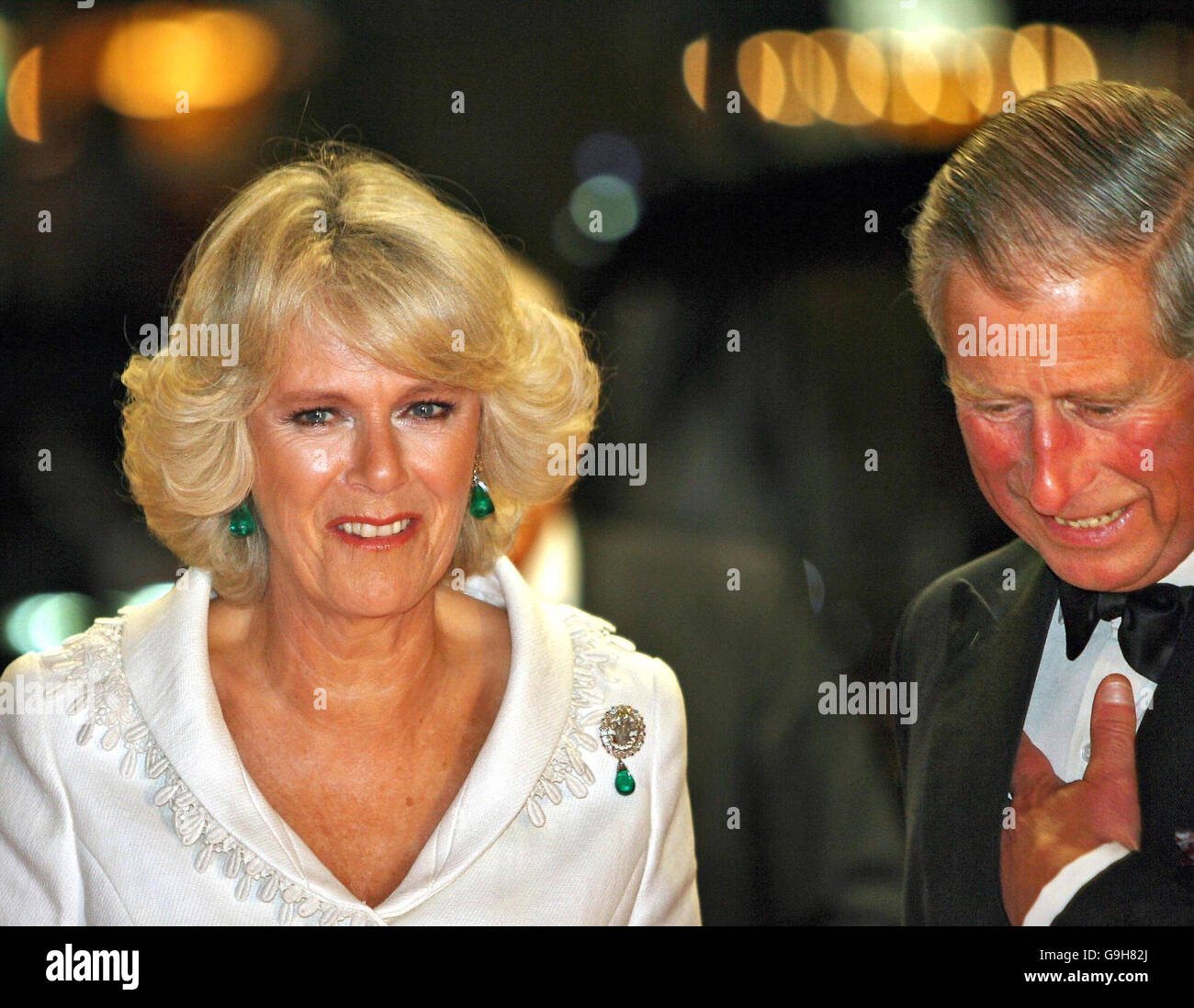 The Duchess of Cornwall (L) and her husb Stock Photo - Alamy