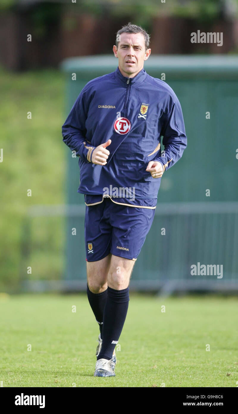 Soccer - Scotland training session - Lesser Hampden Park - Glasgow ...