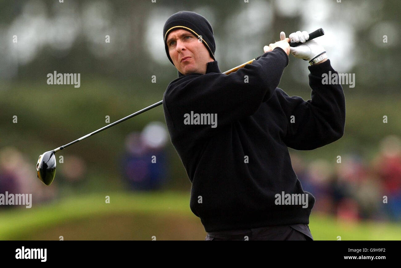 Golf - Dunhill Links Championship - Teyside.. England cricketer Michael ...