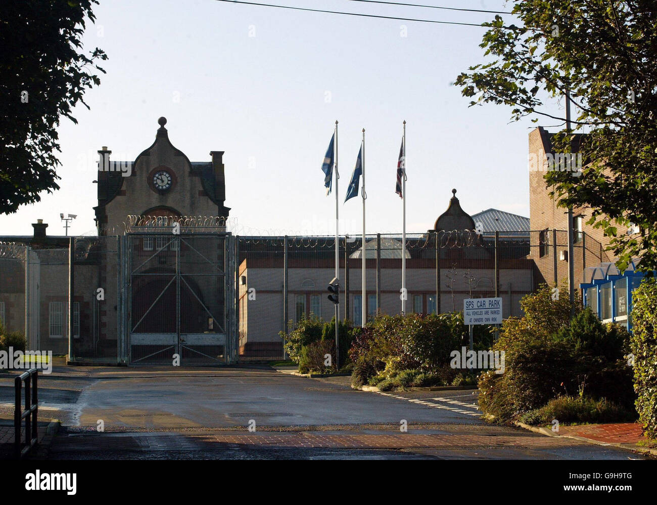 General view of Saughton prison Edinburgh Stock Photo - Alamy