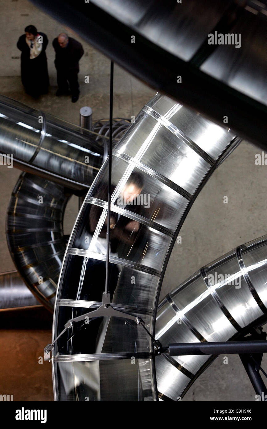 Five gigantic slides at the gallery hi-res stock photography and images ...